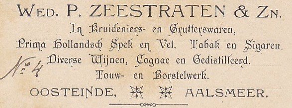 Stichting Nederlandse Tabakshistorie - www.tabakshistorie.nl » Facturen